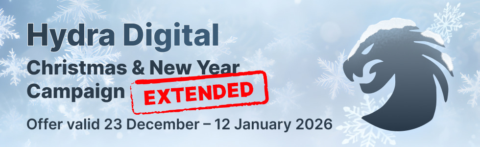 Hydra Digital Christmas & New Year Campaign — EXTENDED! - GsmServer