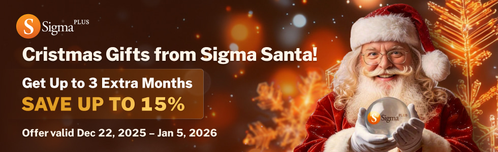Sigma Santa Gift Inside: 15% OFF + 3 Bonus Months. - GsmServer